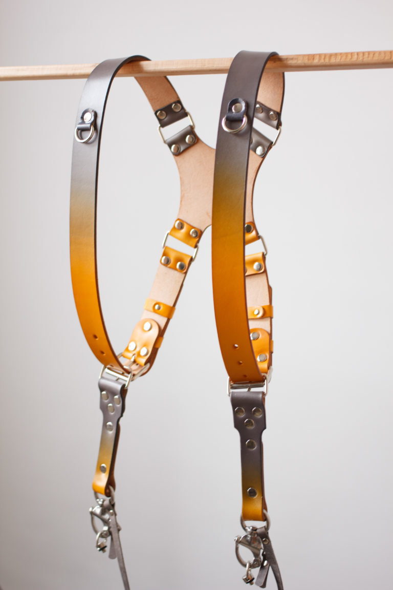 Gradient color camera straps with your logo - Handmade Leather Goods ...